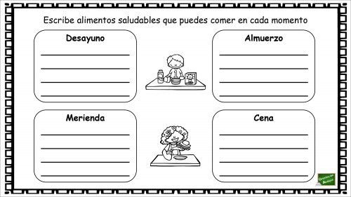 Cuaderno de actividades de la alimentación: Aprendemos los alimentos ...