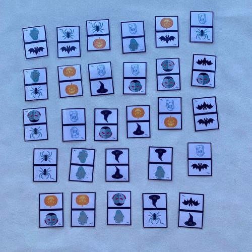 Domino de halloween -Orientacion Andujar