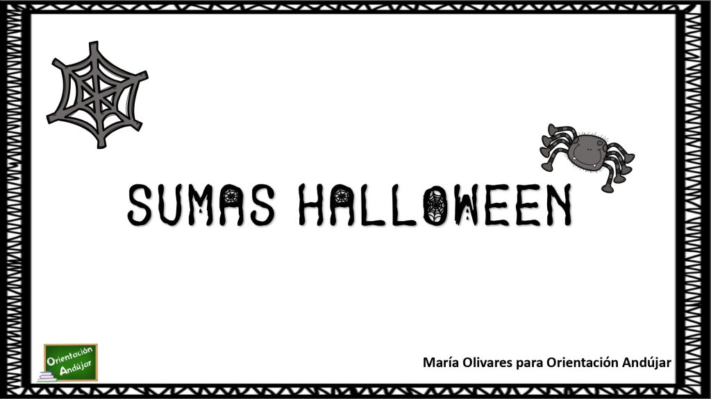 Sumas terroríficas especial Halloween: Dibuja las arañas necesarias ...