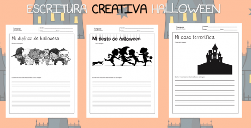 CONJUNTO DE Divertidas Lecturas terroríficas Escritura creativa lee y ...
