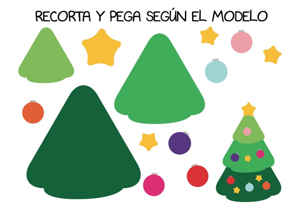 Especial navidad cuaderno recorta y pega -Orientacion Andujar