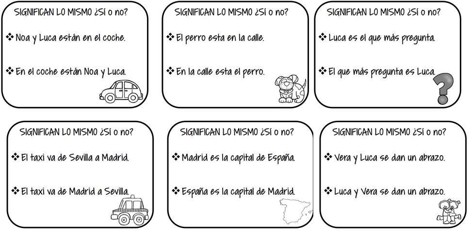 JUEGOS PARA MEJORAR LA COMPRENSIÓN LECTORA significan lo mismo ...