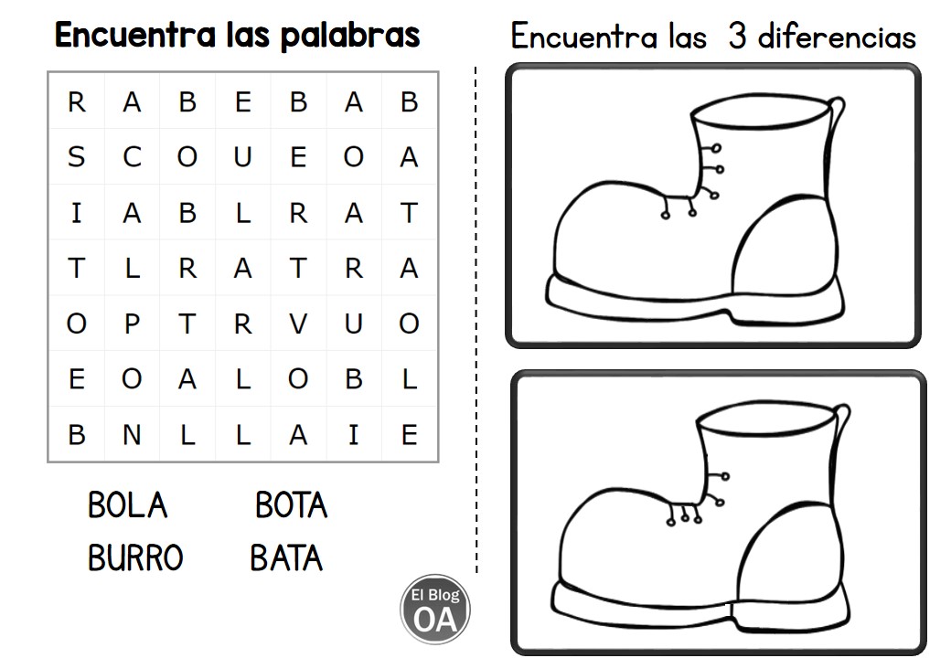 Método Lectoescritura Mi libro interactivo de la letra b -Orientacion ...