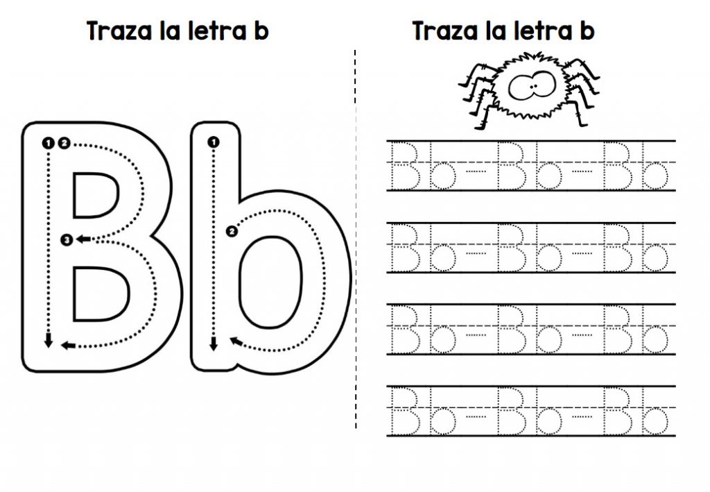 Método Lectoescritura Mi libro interactivo de la letra b -Orientacion ...