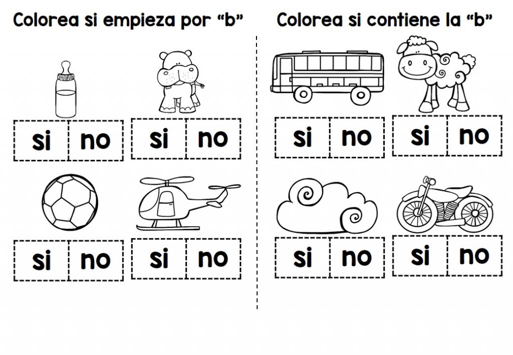 Método Lectoescritura Mi libro interactivo de la letra b -Orientacion ...