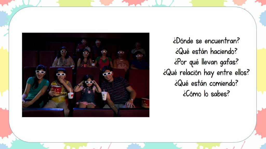 TRABAJAMOS LAS INFERENCIAS CON IMÁGENES REALES -Orientacion Andujar