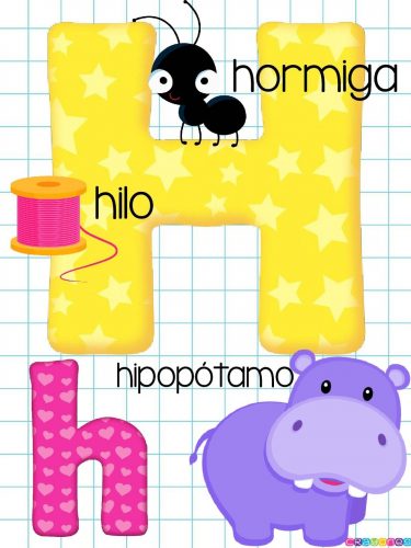 Bonito abecedario a todo color -Orientacion Andujar