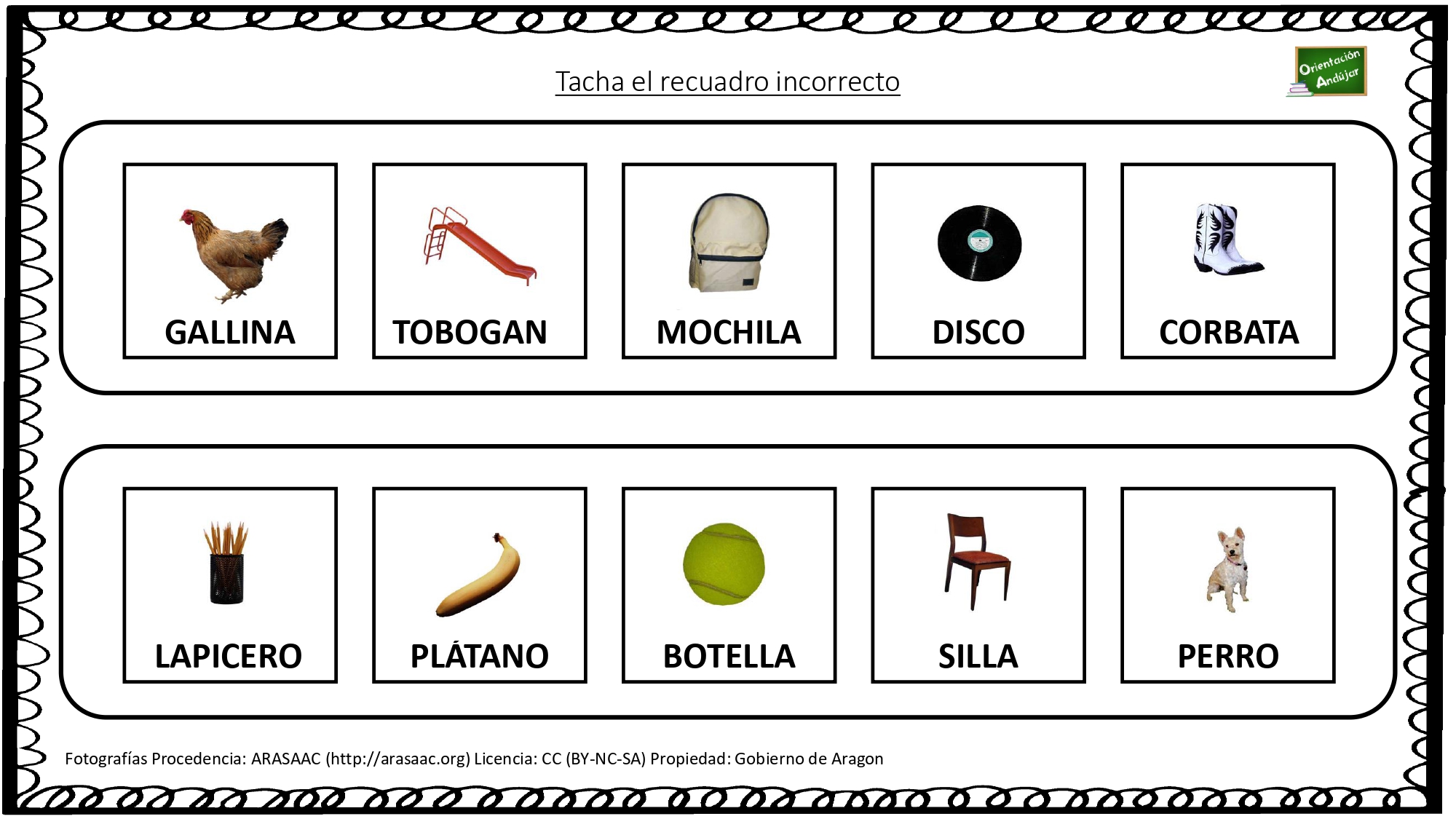 Nuevo ejercicio para trabajar la atención y la estimulación cognitiva ...