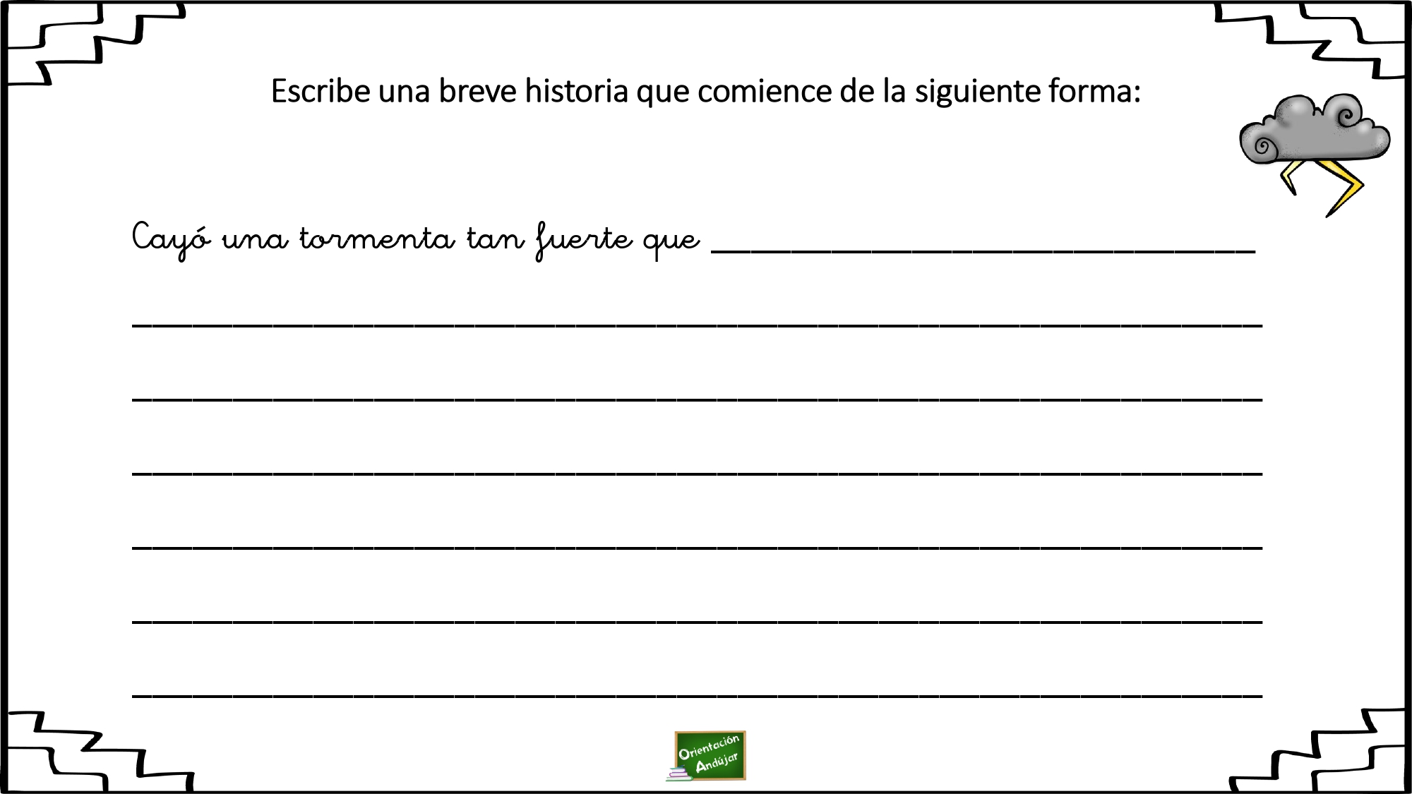 Escritura creativa: Inventa una historia con este principio ...