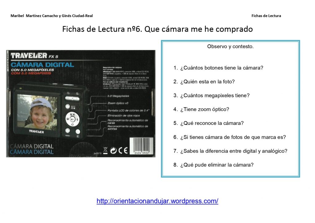 Fichas de comprensión lectora con anuncios publicitarios -Orientacion ...