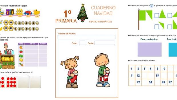 cuaderno matematicas navidad destacada - Orientación Andújar - Recursos ...