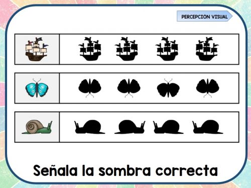 Completo cuaderno de percepción visual -Orientacion Andujar