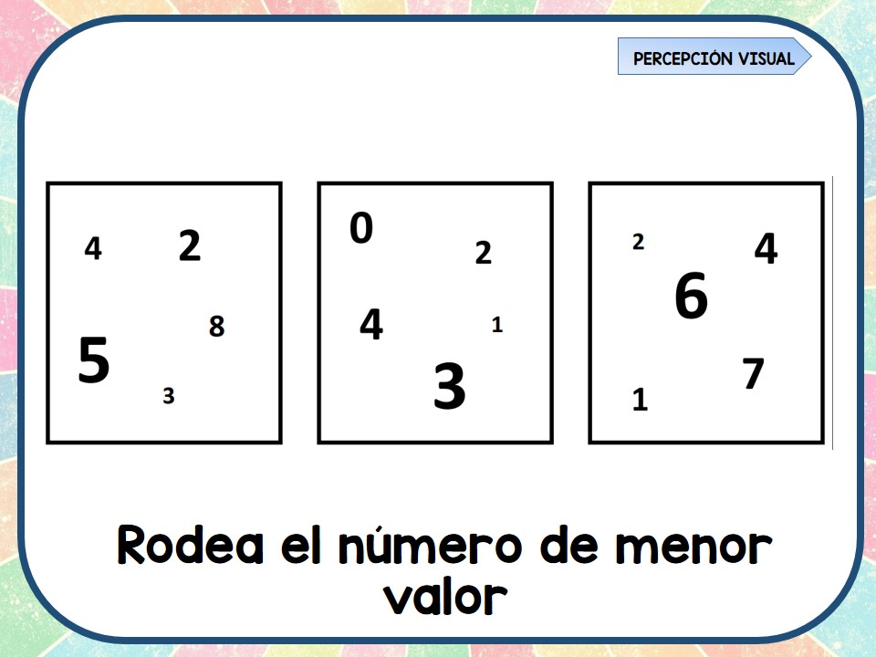 Completo cuaderno de percepción visual -Orientacion Andujar