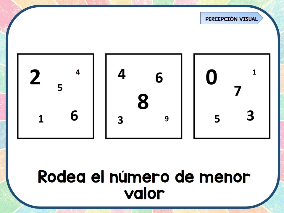 Completo cuaderno de percepción visual -Orientacion Andujar
