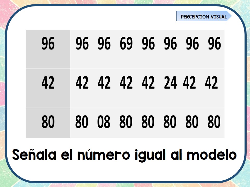 Completo cuaderno de percepción visual -Orientacion Andujar