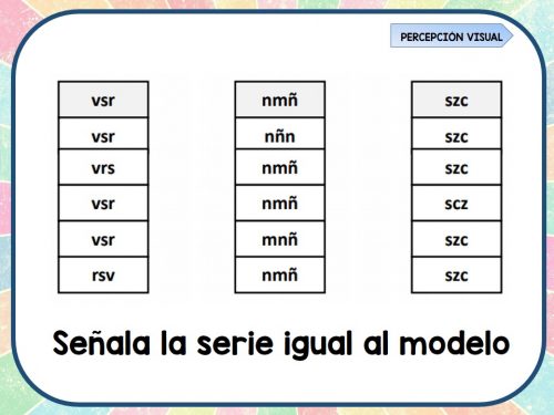 Divertidas fichas de percepción visual para los más pequeños ...