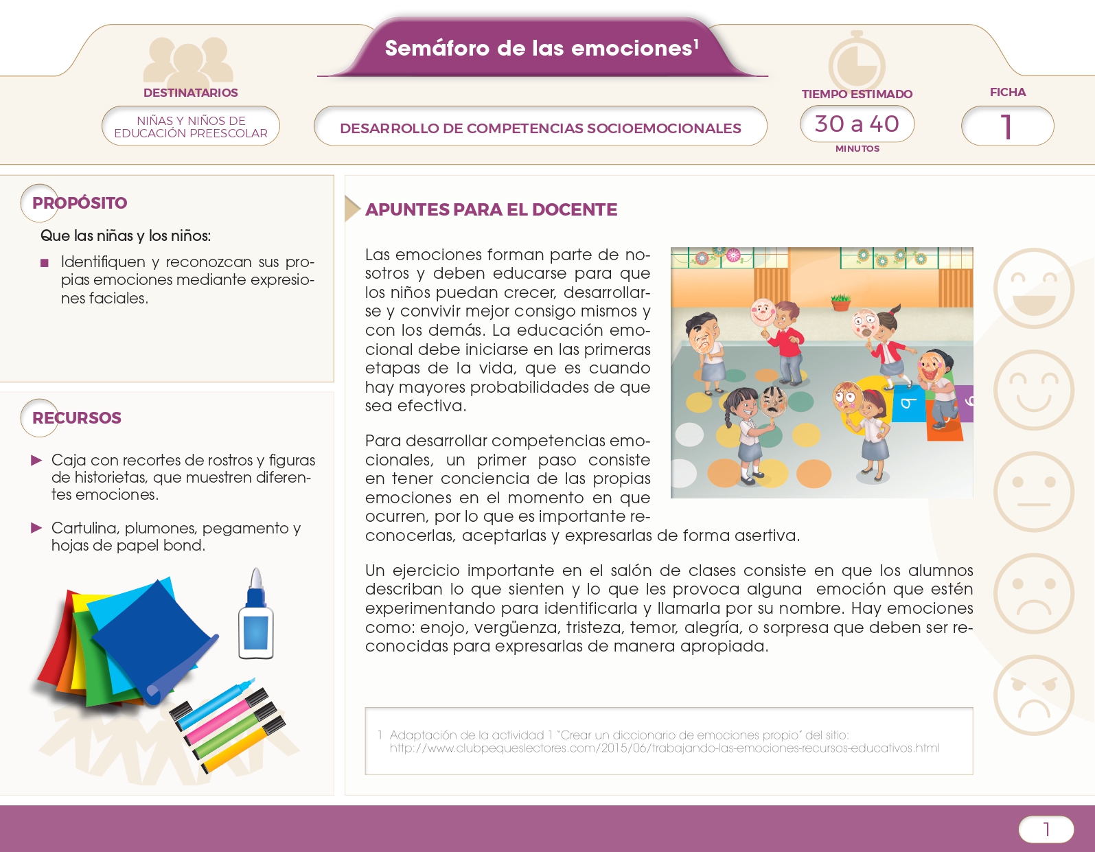 Trabajamos la educación emocional con el semáforo de las emociones ...