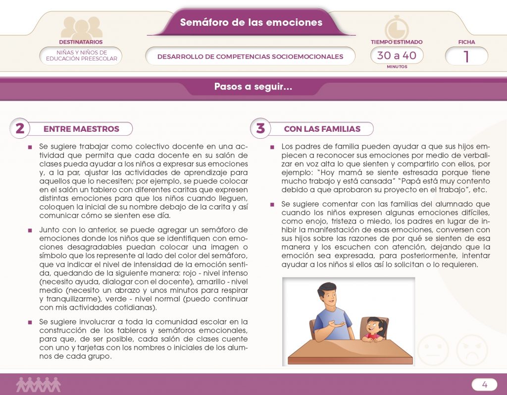 Trabajamos la educación emocional con el semáforo de las emociones ...