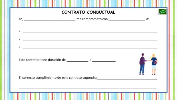 Diferentes modelos de contratos conductuales. -Orientacion Andujar