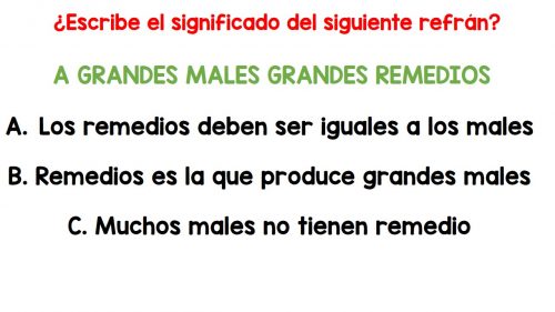 10 Refranes, comprensión lectora y estimulación cognitiva VOL-1 ...