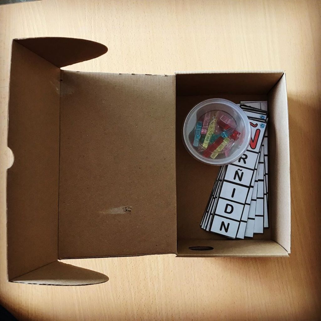 MANIPULATIVO Discriminación de las letras del alfabeto -Orientacion Andujar