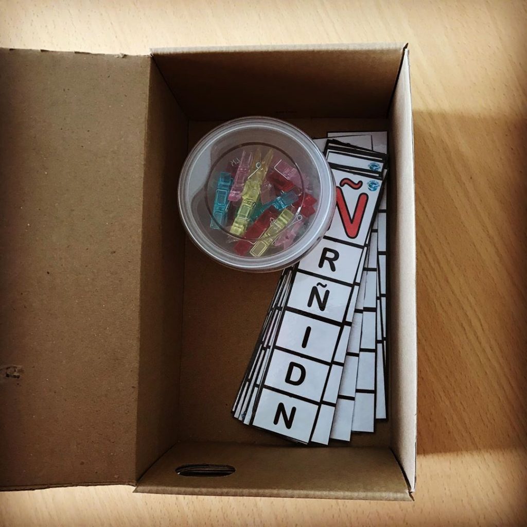 MANIPULATIVO Discriminación de las letras del alfabeto -Orientacion Andujar