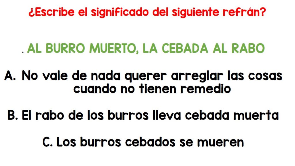 10 Refranes, comprensión lectora y estimulación cognitiva VOL-3 ...