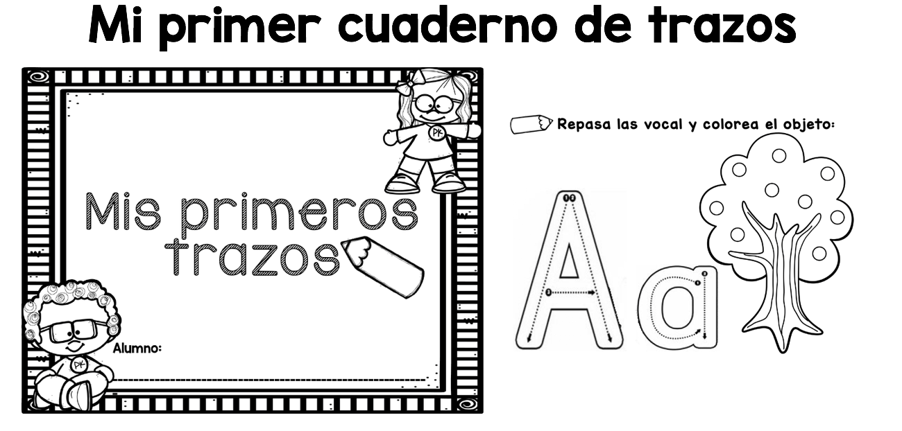 Cuaderno mis primeros trazos -Orientacion Andujar