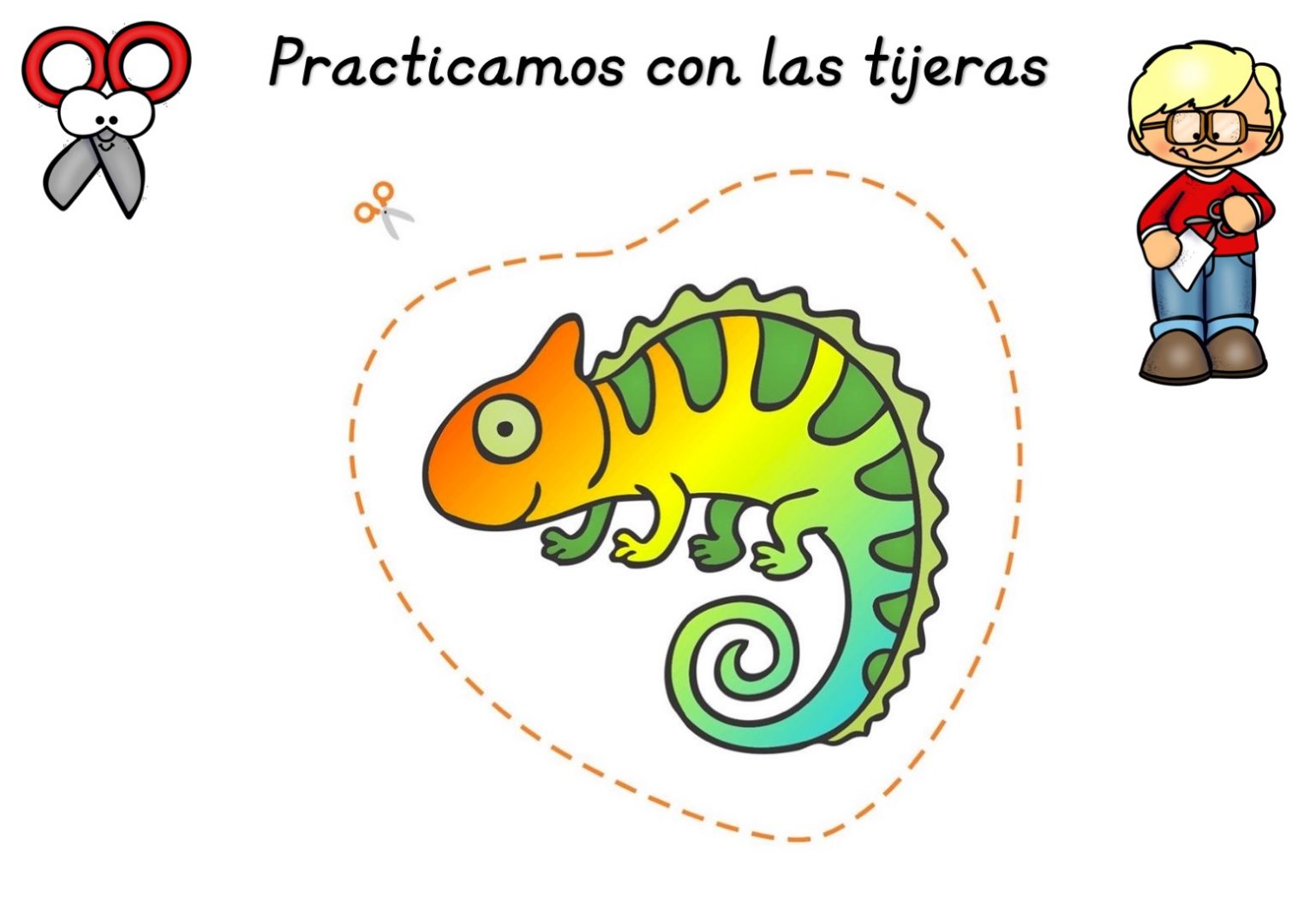 Conjunto de actividades aprestamiento para trabajar con tijeras ...