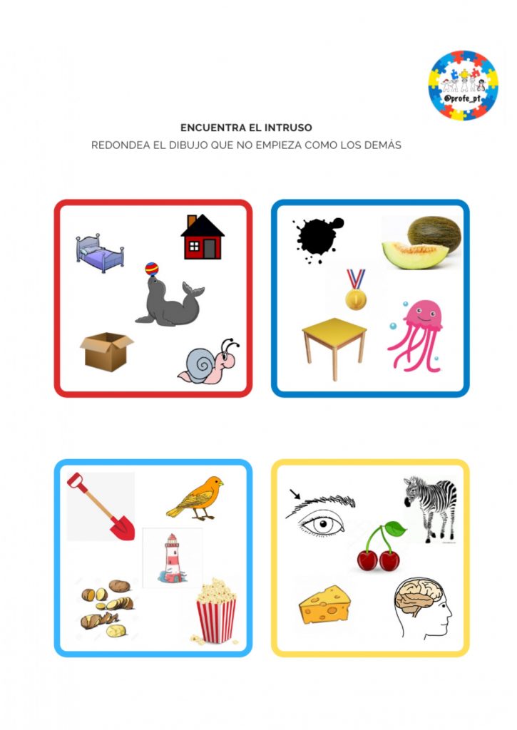 Completo cuaderno de actividades para trabajar la conciencia fonológica ...