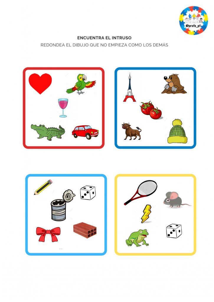 Completo cuaderno de actividades para trabajar la conciencia fonológica ...