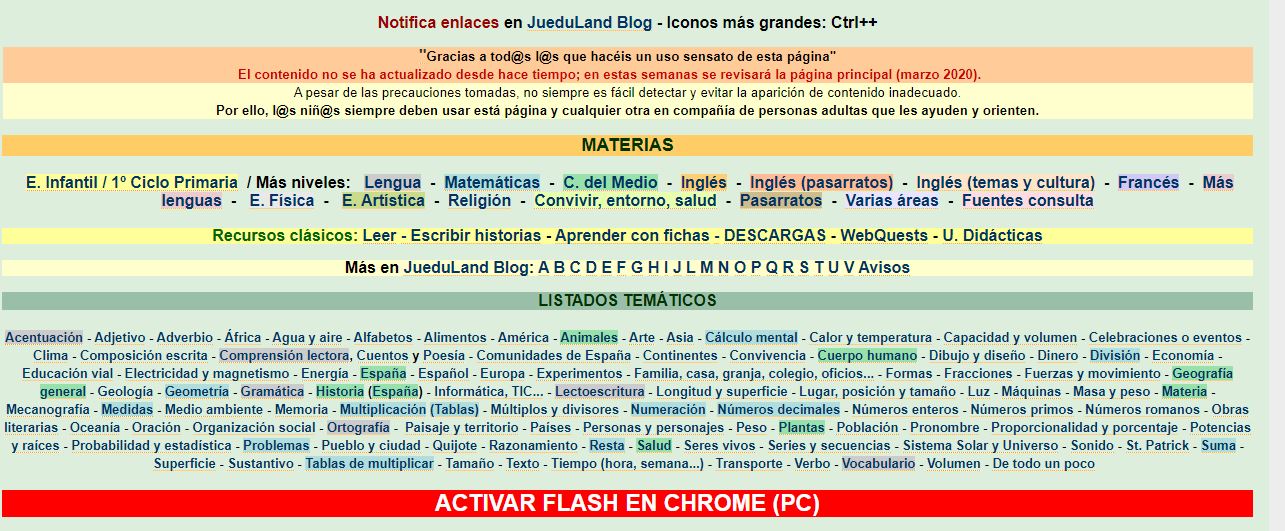 JUEDULAND MIL Y UN RECURSOS RECOPILADO EN LA WEB -Orientacion Andujar