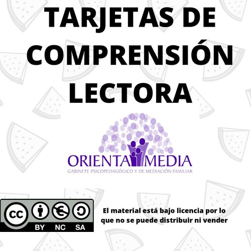 88 TARJETAS PARA MEJORAR LA COMPRENSIÓN LECTORA -Orientacion Andujar