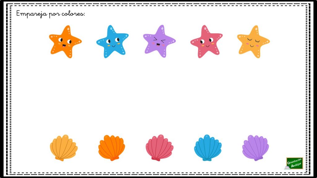 Trabajamos la atención con los más peques: Empareja por colores ...