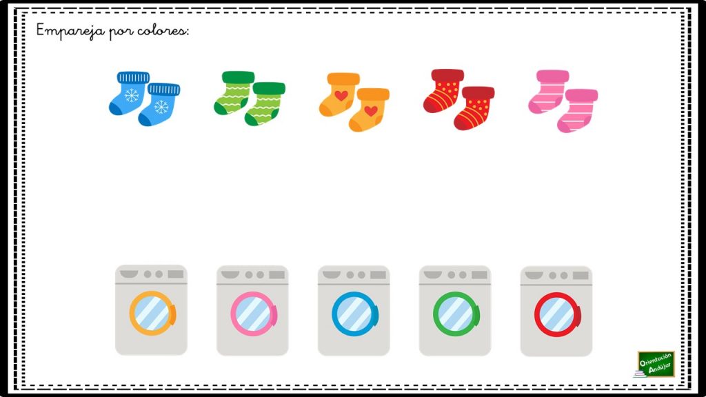 Trabajamos la atención con los más peques: Empareja por colores ...