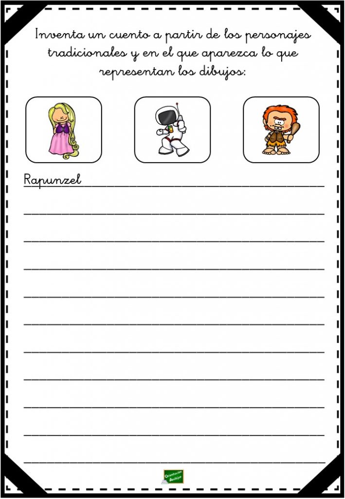 Escritura creativa a partir cuentos tradicionales -Orientacion Andujar