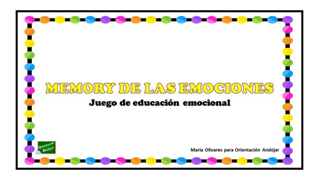 Juego de educación emocional: Memory de emociones -Orientacion Andujar