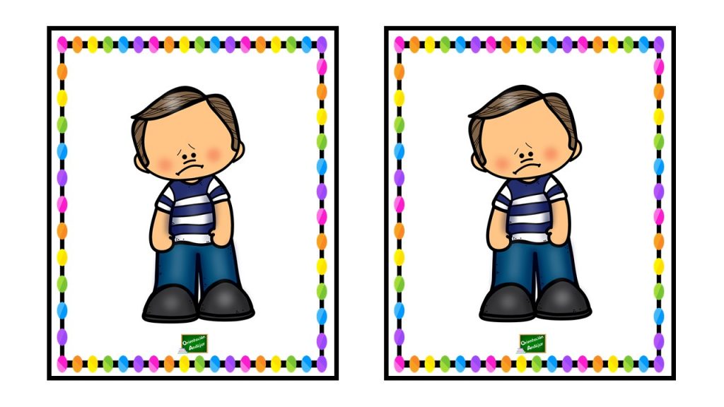 Juego de educación emocional: Memory de emociones -Orientacion Andujar