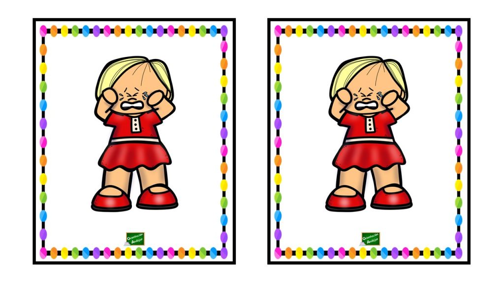 Juego de educación emocional: Memory de emociones -Orientacion Andujar