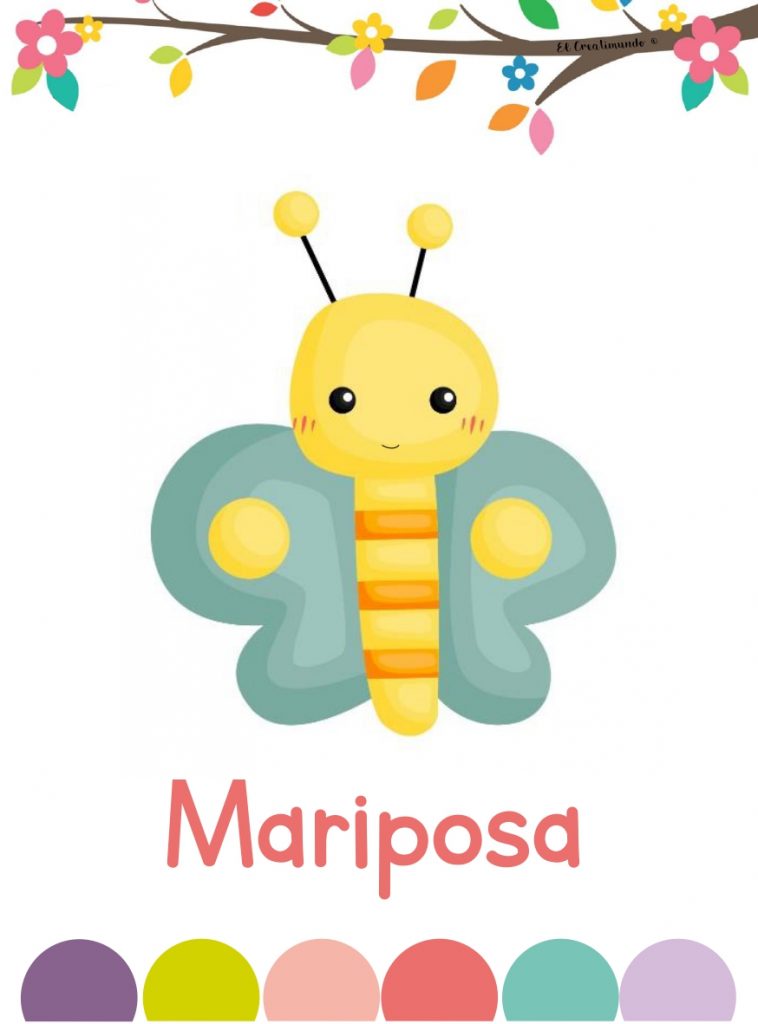 ABC primaveral precioso en tarjetas A5 -Orientacion Andujar