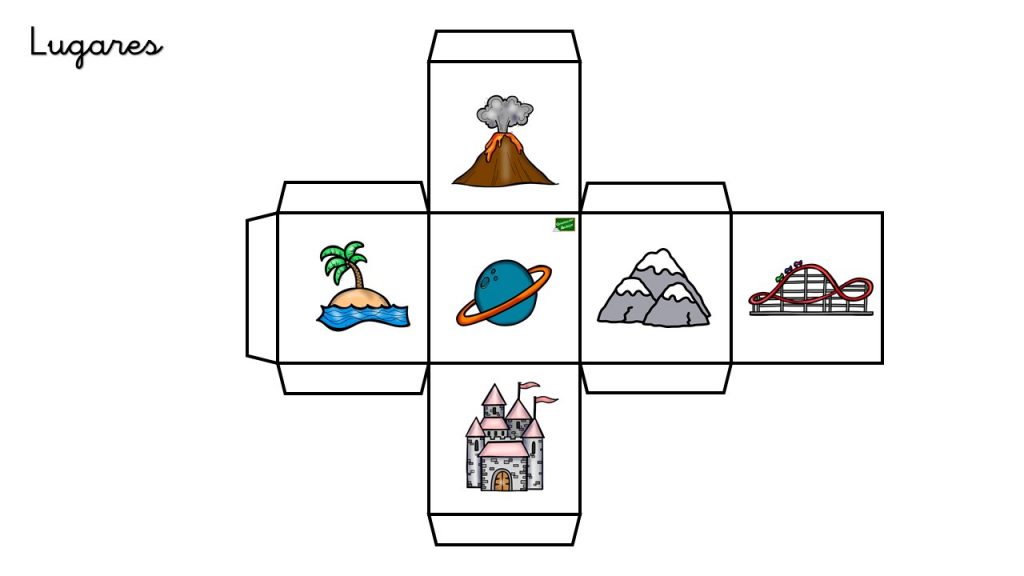 Dados para inventar historias fantásticas -Orientacion Andujar