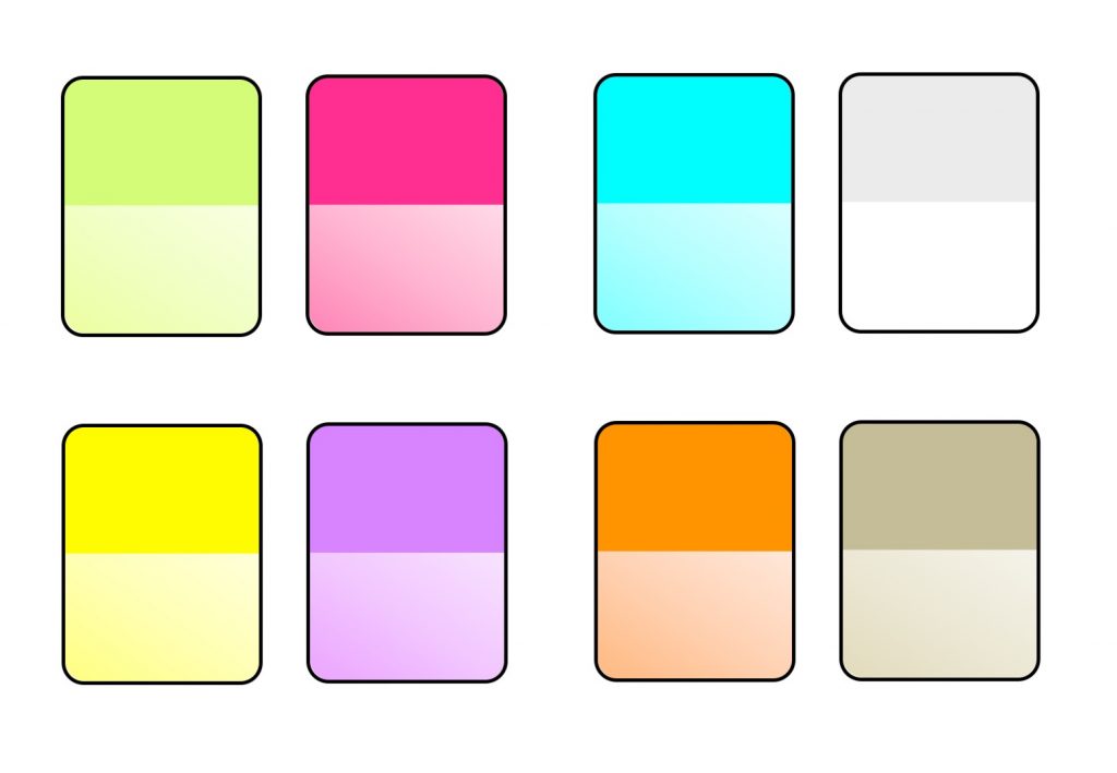 TARJETAS RECTANGULARES EDITABLES para hacer tus propios materiales ...