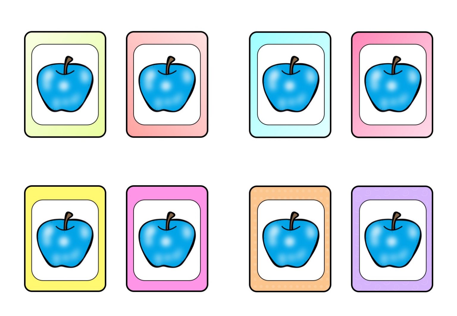 TARJETAS RECTANGULARES EDITABLES para hacer tus propios materiales ...