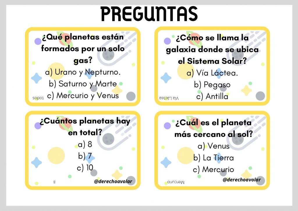 BONITO JUEGO DE TABLERO SISTEMA SOLAR Y ESPACIO -Orientacion Andujar