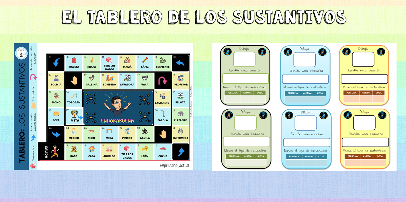 JUGAMOS? Eᒪ TᗩᗷᒪEᖇO ᗪE ᒪOᔕ ᔕᑌᔕTᗩᑎTIᐯOᔕ⁣ -Orientacion Andujar