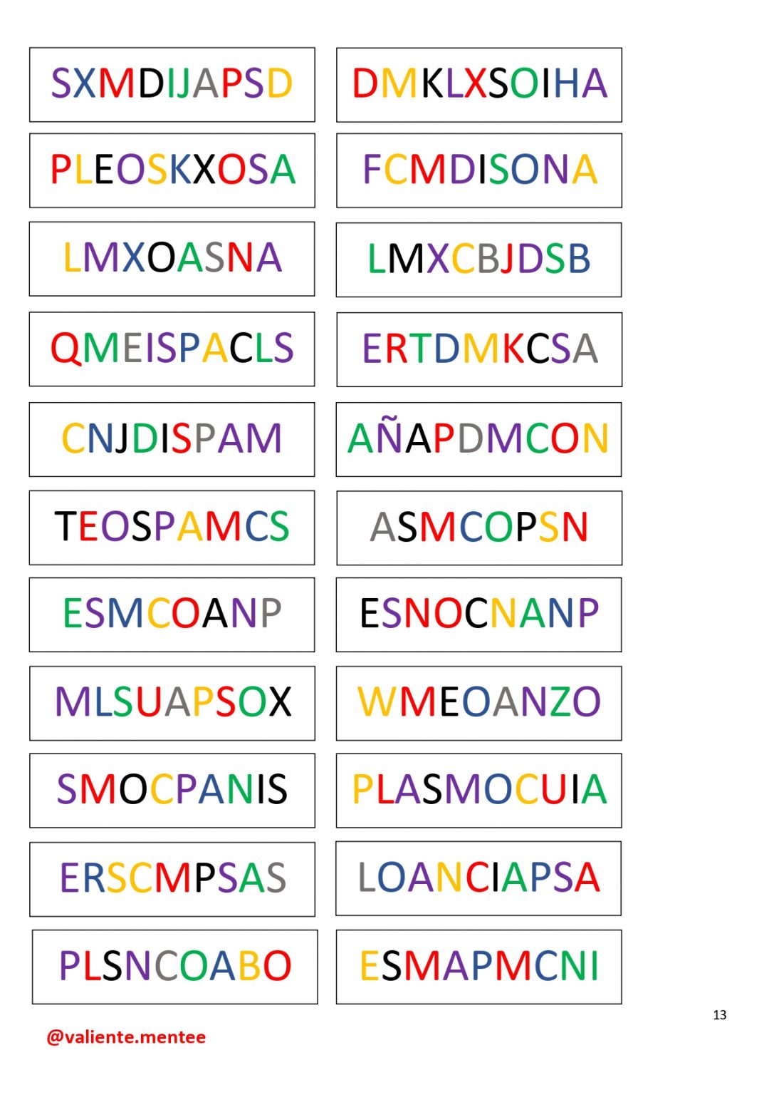 Fichas para ejercitar la estimulación cognitiva tanto en adultos como ...