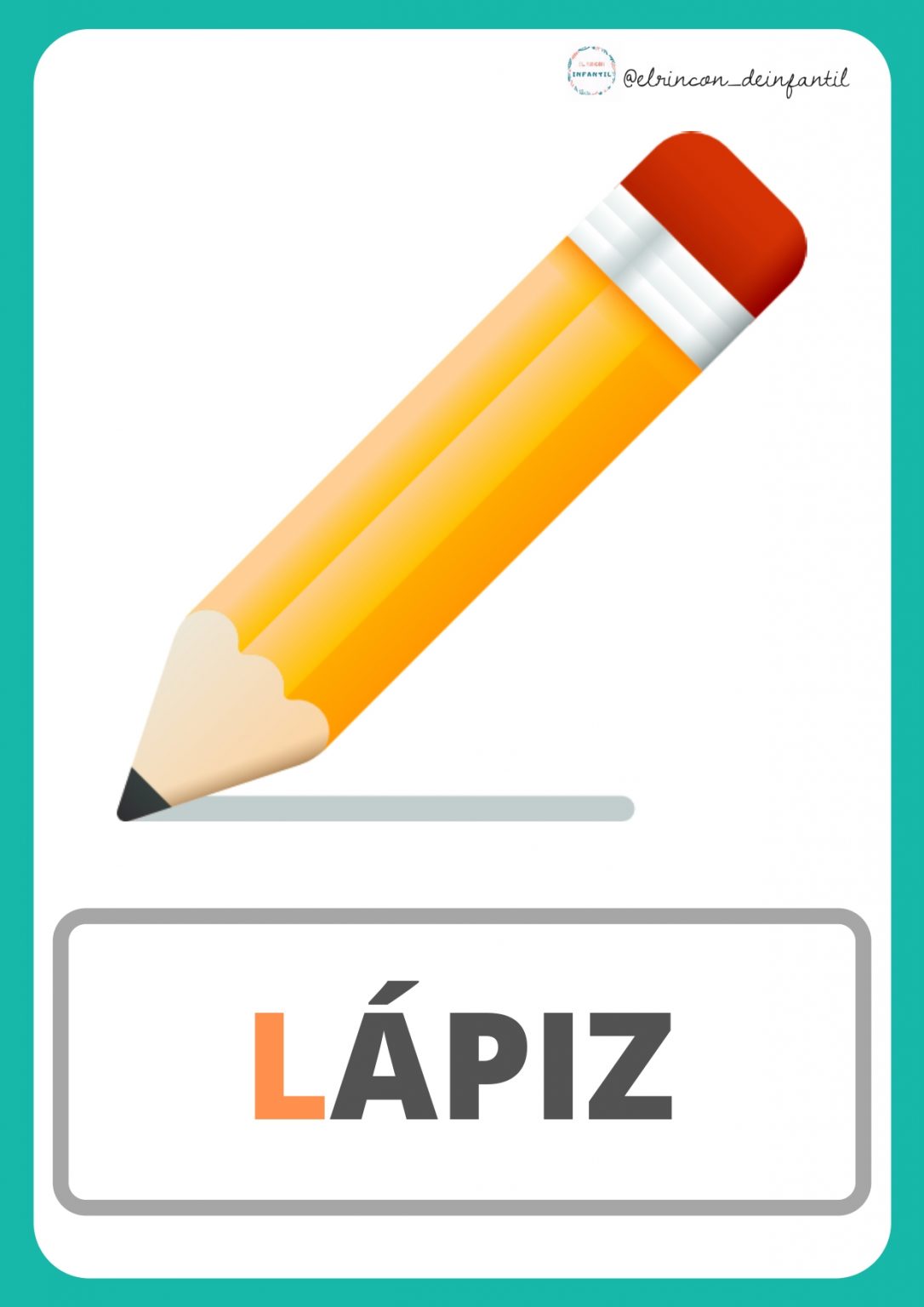 Tarjetas flashcard fonema inicial L-M-B -Orientacion Andujar