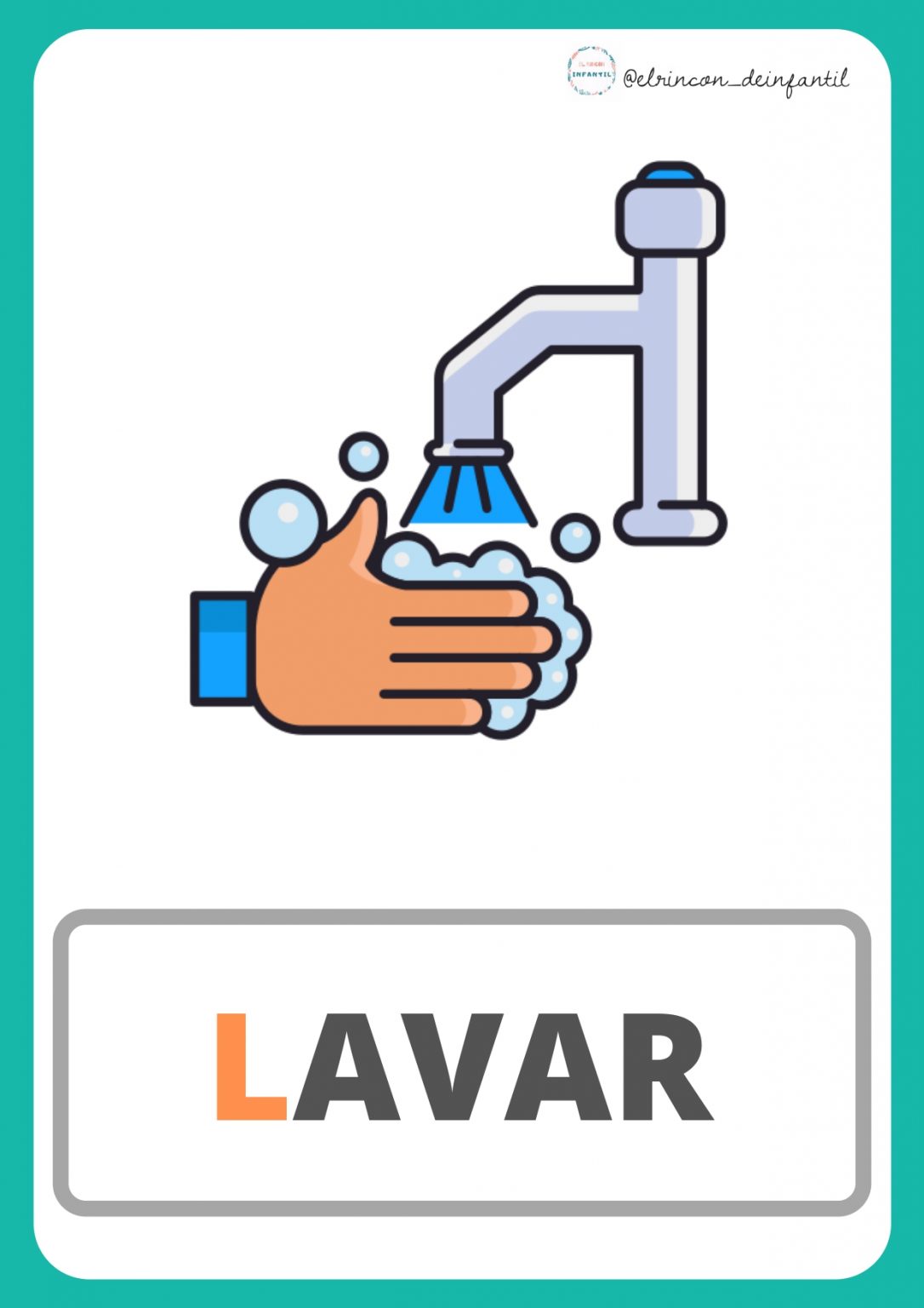 Tarjetas flashcard fonema inicial L-M-B -Orientacion Andujar