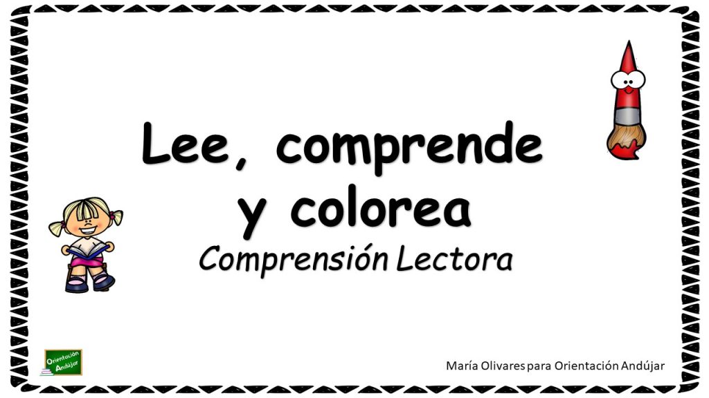 Comprensión lectora de instrucciones: Lee, comprende y colorea ...