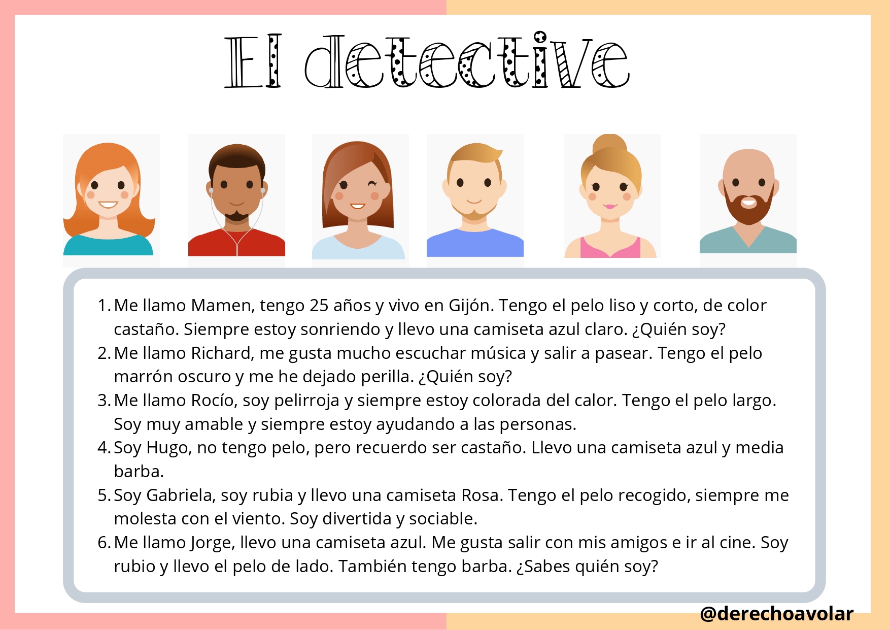 DESCRIPCIÓN DE PERSONAS -Orientacion Andujar